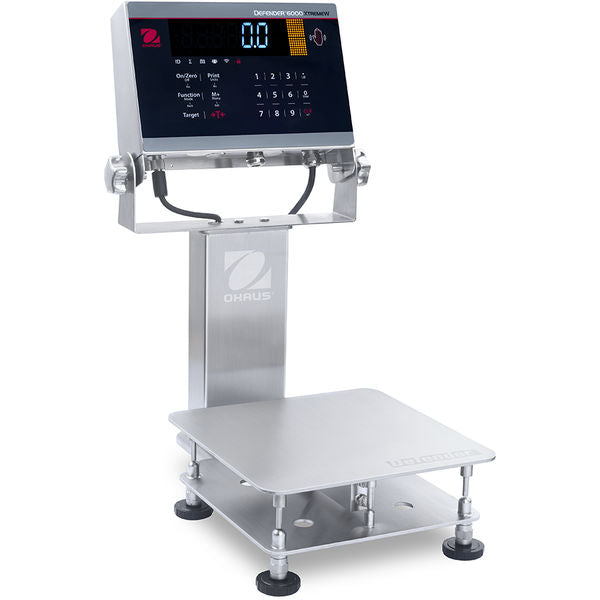 Ohaus Defender™ 6000 Washdown- I-D61XW – Great Scales - Ohaus by Data ...